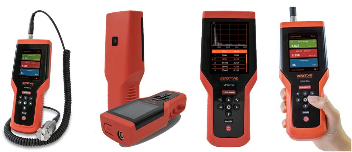 Benstone vPod Pro – Smart vibration meter/vibration analyzer/data ...